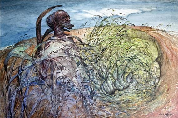 Ainslie Roberts | The First Boomerang (1965) | MutualArt