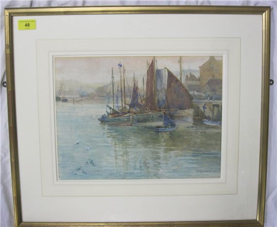William Kay Blacklock | Harbour scene (99) | MutualArt