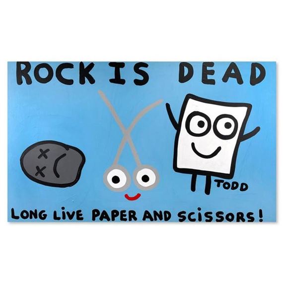 Todd Goldman | Rock is Dead | MutualArt