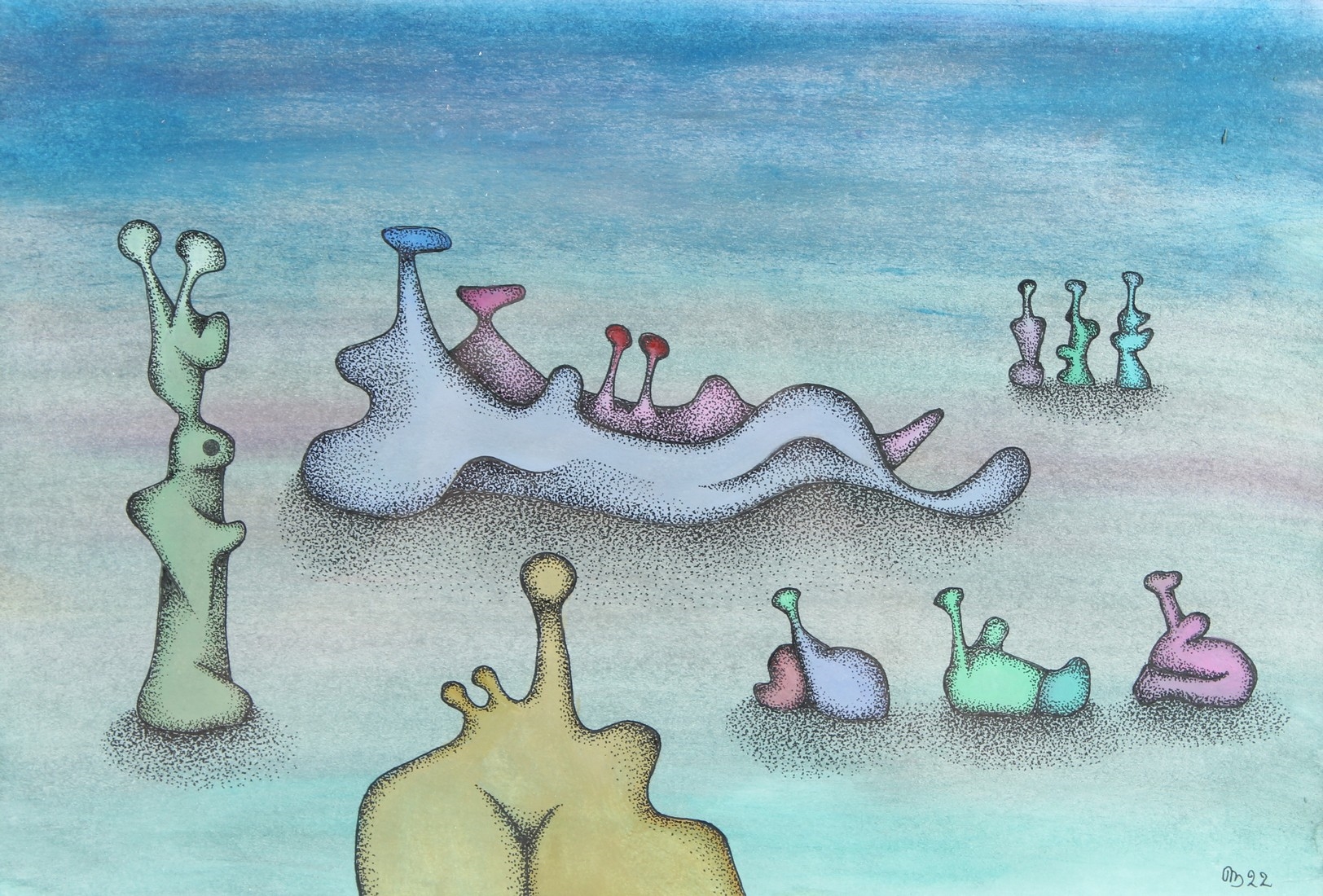 Desmond Morris | Sojourn 1922 (1922) | MutualArt