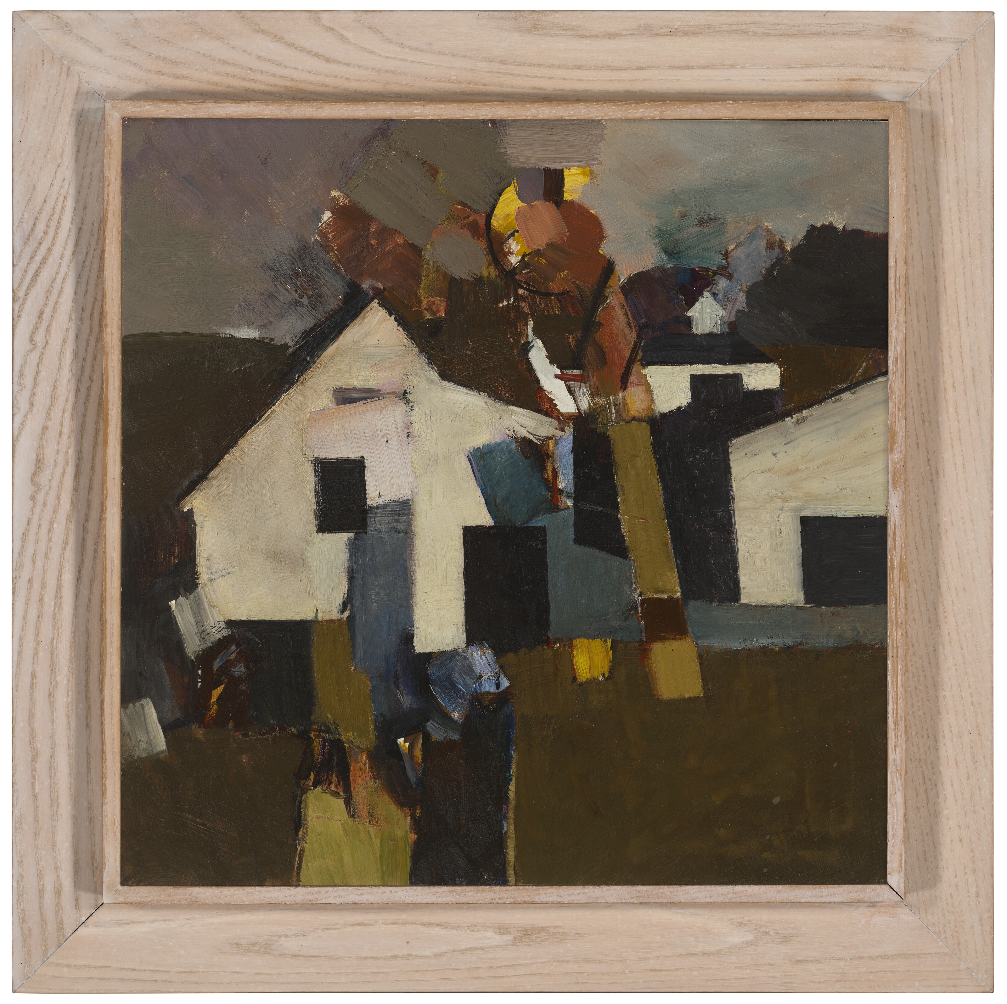 Keith Vaughan | Iowa Farm II (1959) | MutualArt