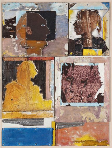 Kagiso Pat Mautloa | Four figures (2003) | MutualArt
