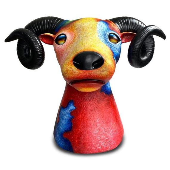 Wang | Red Ram | MutualArt
