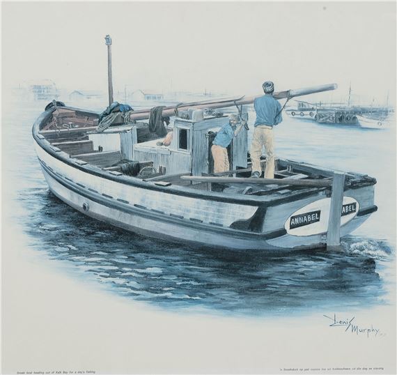 Denis Murphy | Boat on a Dock (1977) | MutualArt