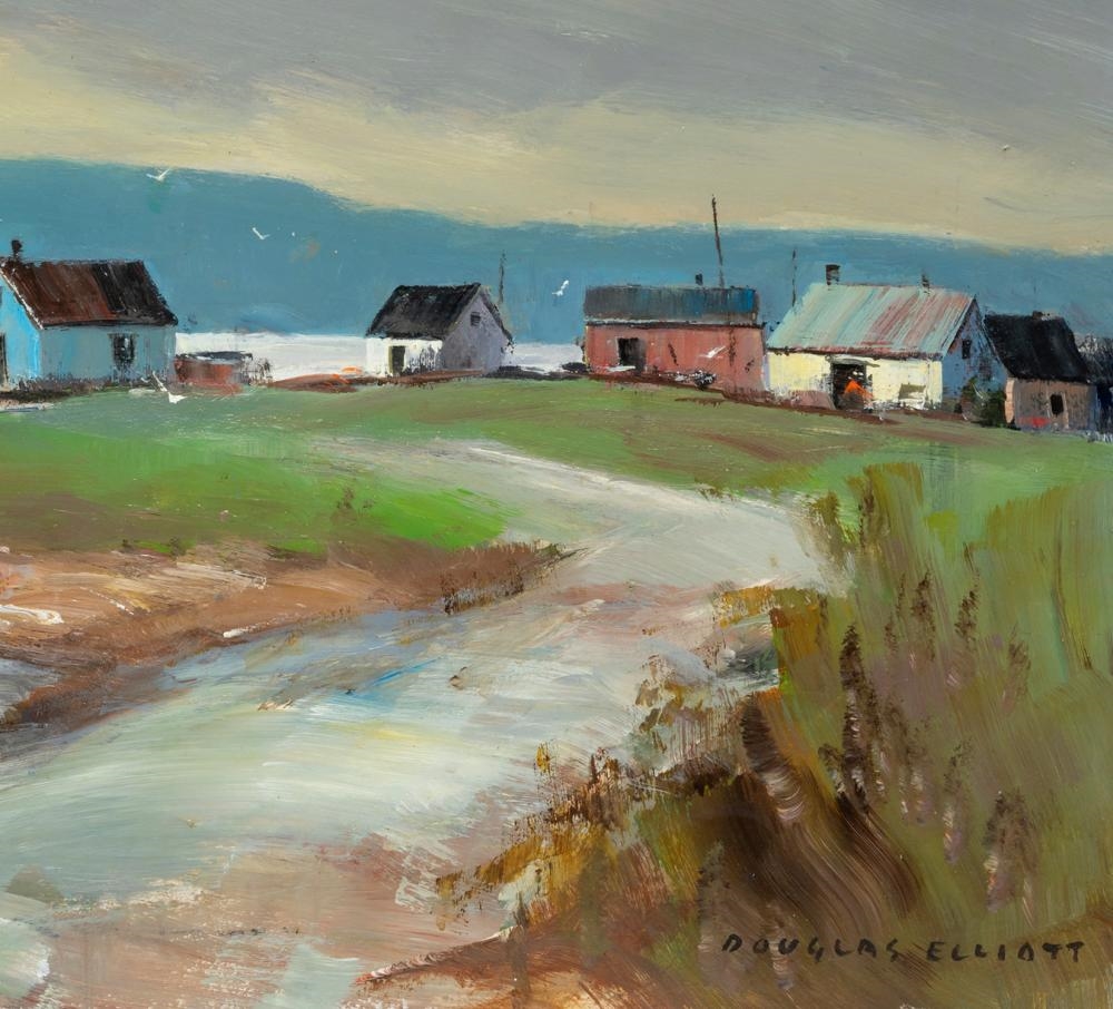 Douglas Elliott | Fish Houses, Eastern Passage, Nova Scotia (1978 ...
