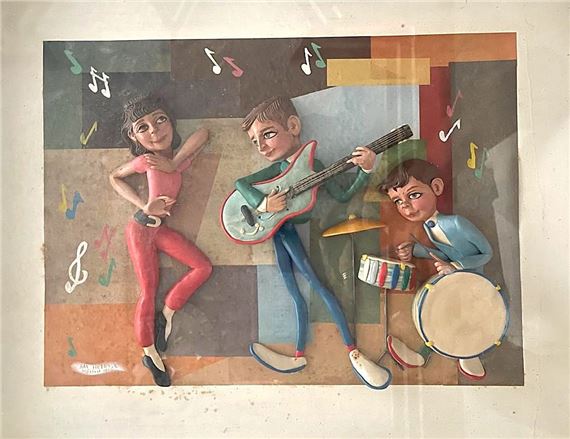 Ray Reyes | Family Rock Band | MutualArt