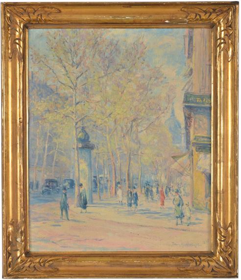 Frank Milton Armington | Boulevard Malesherbes, Paris (1925) | MutualArt