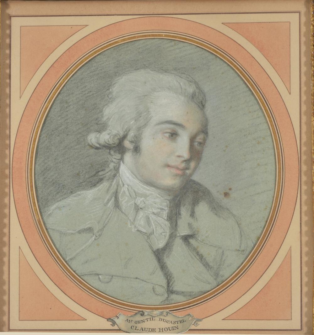 Claude Jean Baptiste Hoin | portrait of Mr. Gentil Ducastel (Late 18th Century) | MutualArt