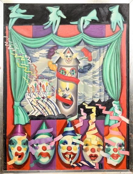 Campbell Smith | CLOWN TOWER | MutualArt