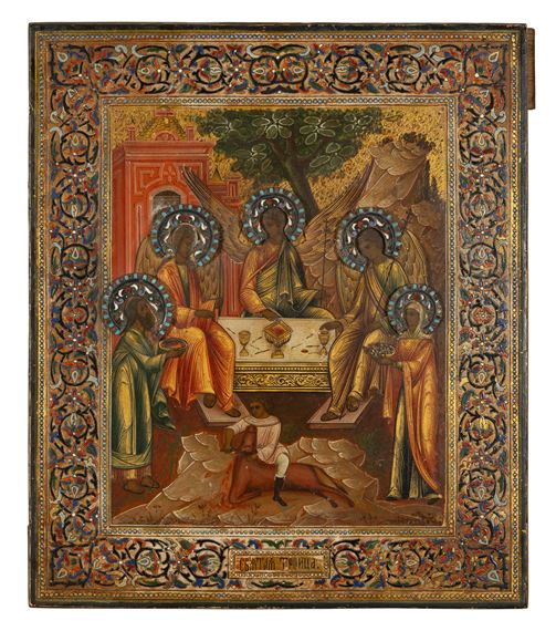 Central Russian School, 19th Century | THE HOLY TRINITY OF THE OLD ...