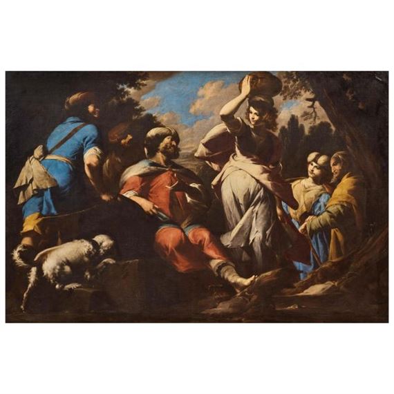 Giovanni Battista Spinelli | ABRAHAM CASTING OUT HAGAR (1613 - 1658 ...