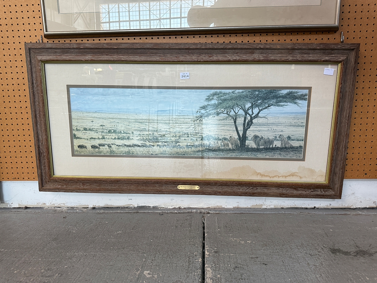 Simon Combes | Wildebeast Migration | MutualArt