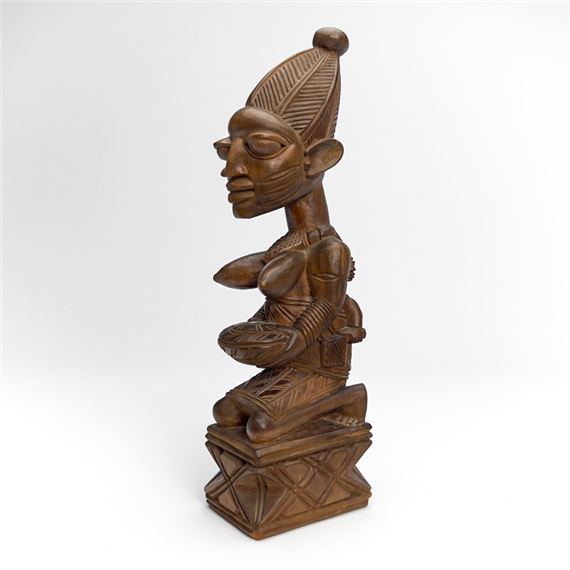 Lamidi Fakeye | Kneeling Woman | MutualArt