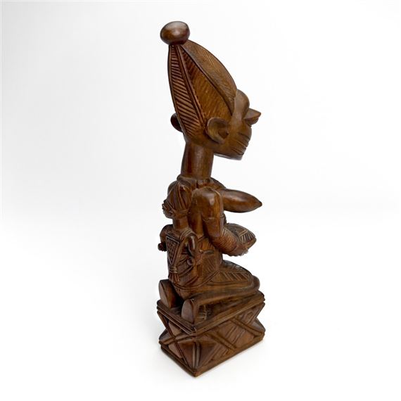 Lamidi Fakeye | Kneeling Woman | MutualArt