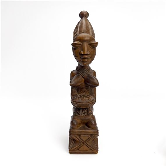 Lamidi Fakeye | Kneeling Woman | MutualArt
