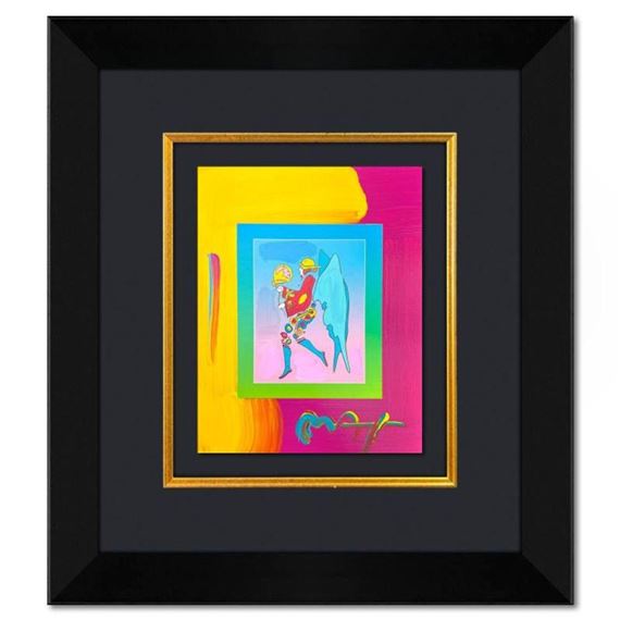 Peter Max | Tip Toe Floating | MutualArt