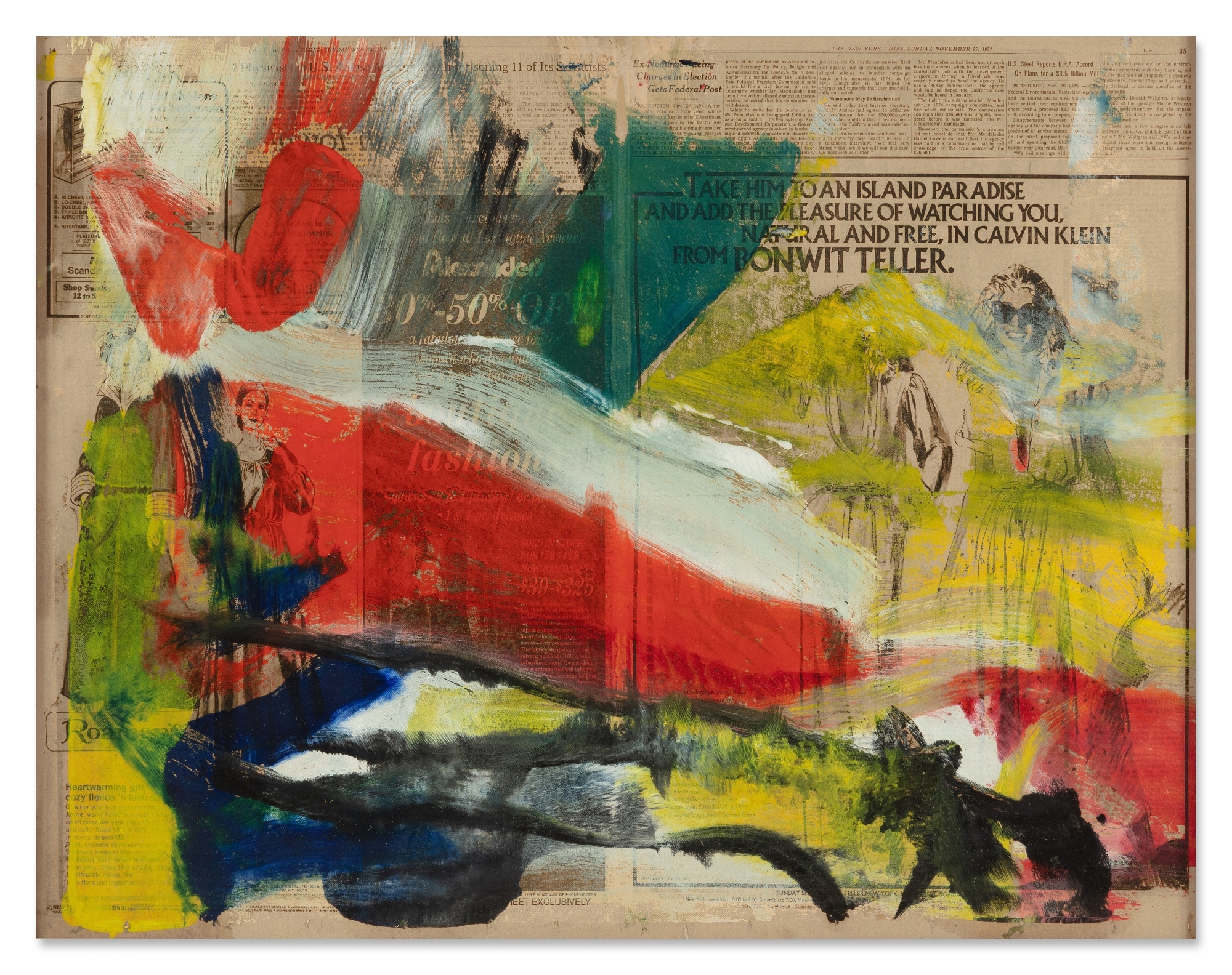 Willem de Kooning | Untitled (Circa 1977) | MutualArt