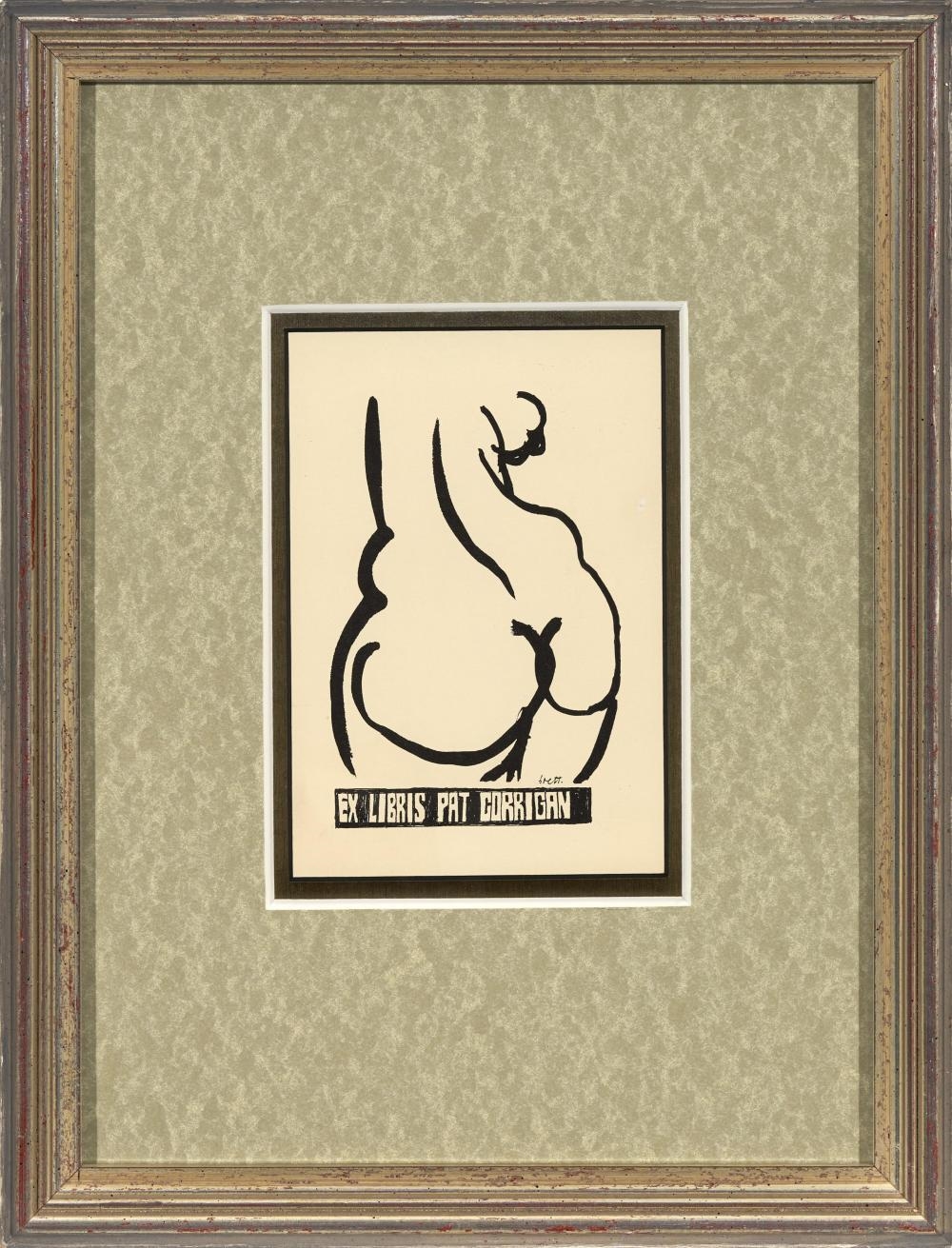 Brett Whiteley | Ex Libris Pat Corrigan | MutualArt
