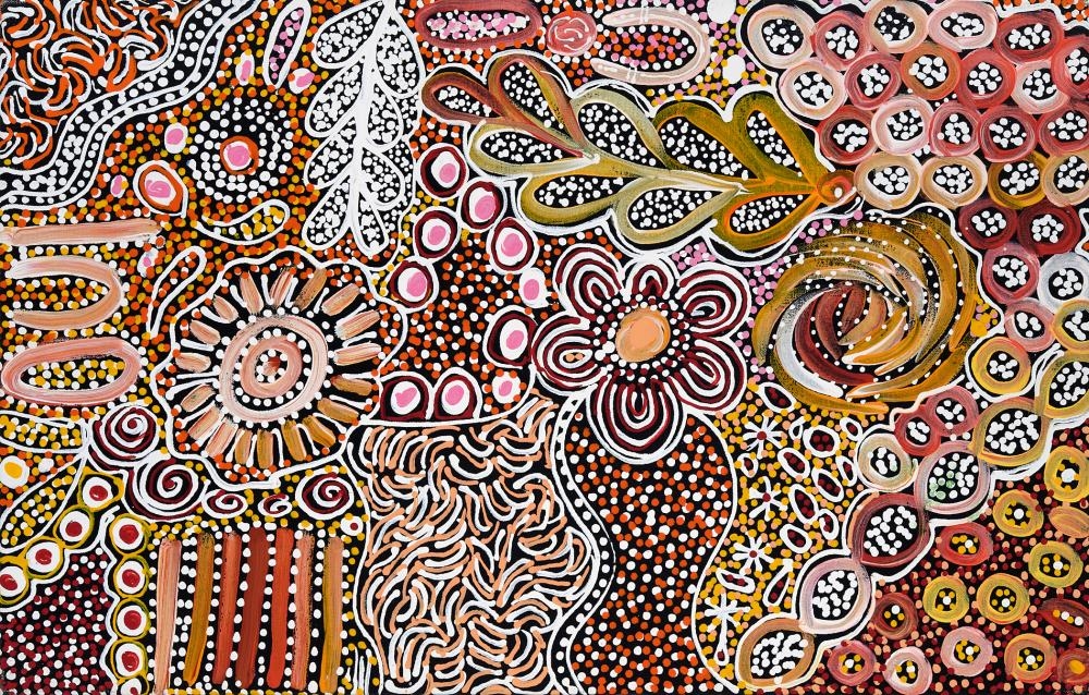 Janet Golder Kngwarreye | Yam Dreaming | MutualArt