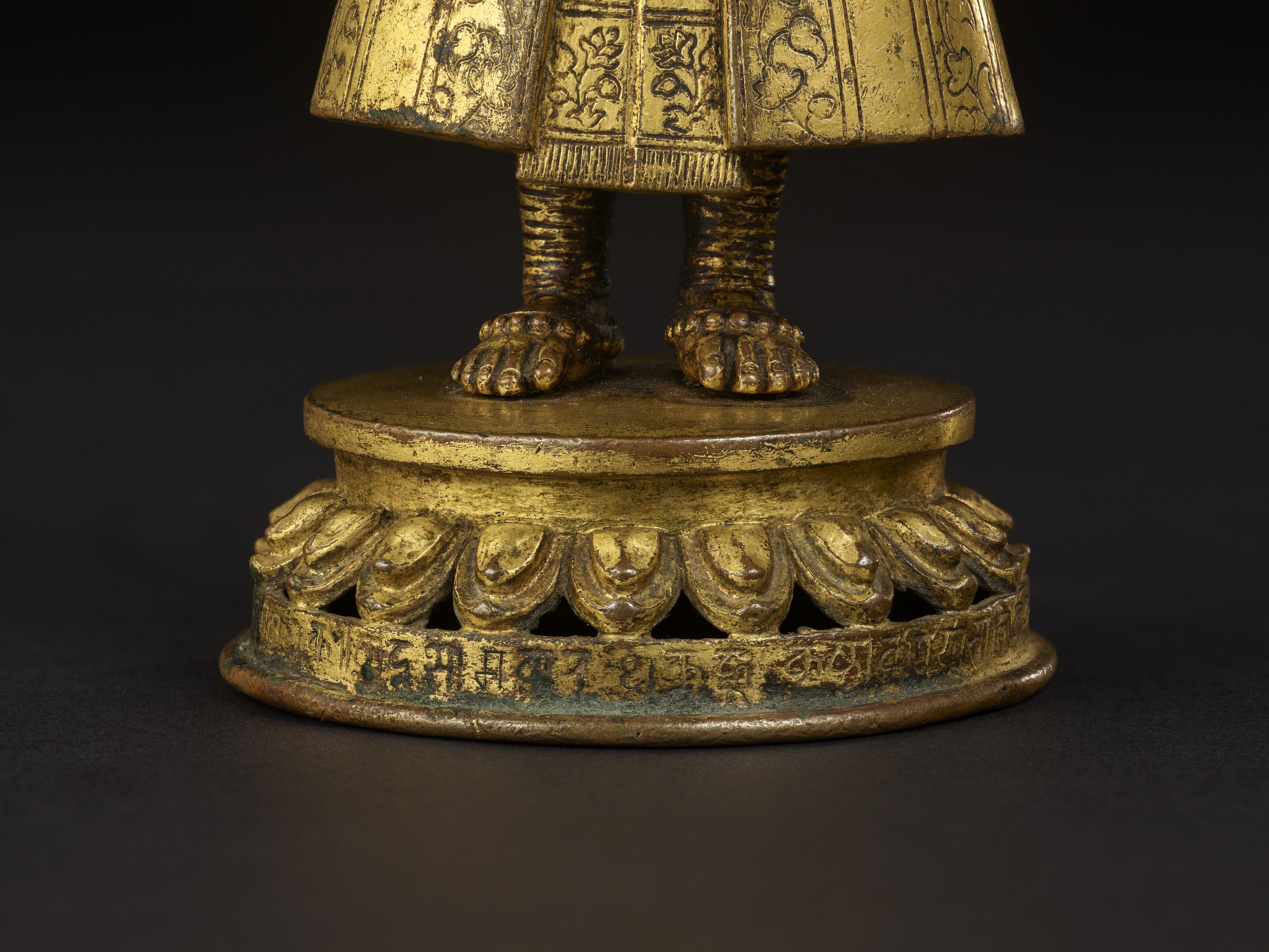 Nepalese School, 17th Century | A GILT COPPER FIGURE OF KRISHNAVATI ...