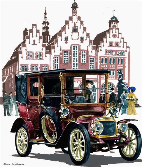 Barry Wilkinson | Germany N2, Adler K Car, 1912 | MutualArt