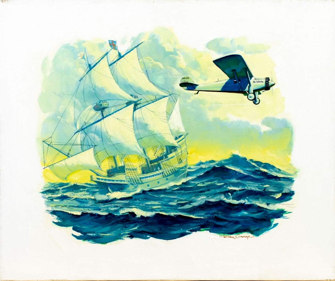 William George | Sail Ship and Plane | MutualArt