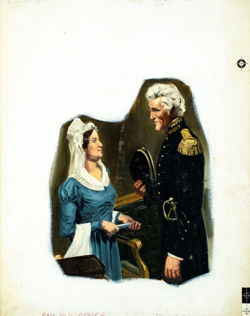 Alton Stanley Tobey | Rachel and Andrew Jackson | MutualArt