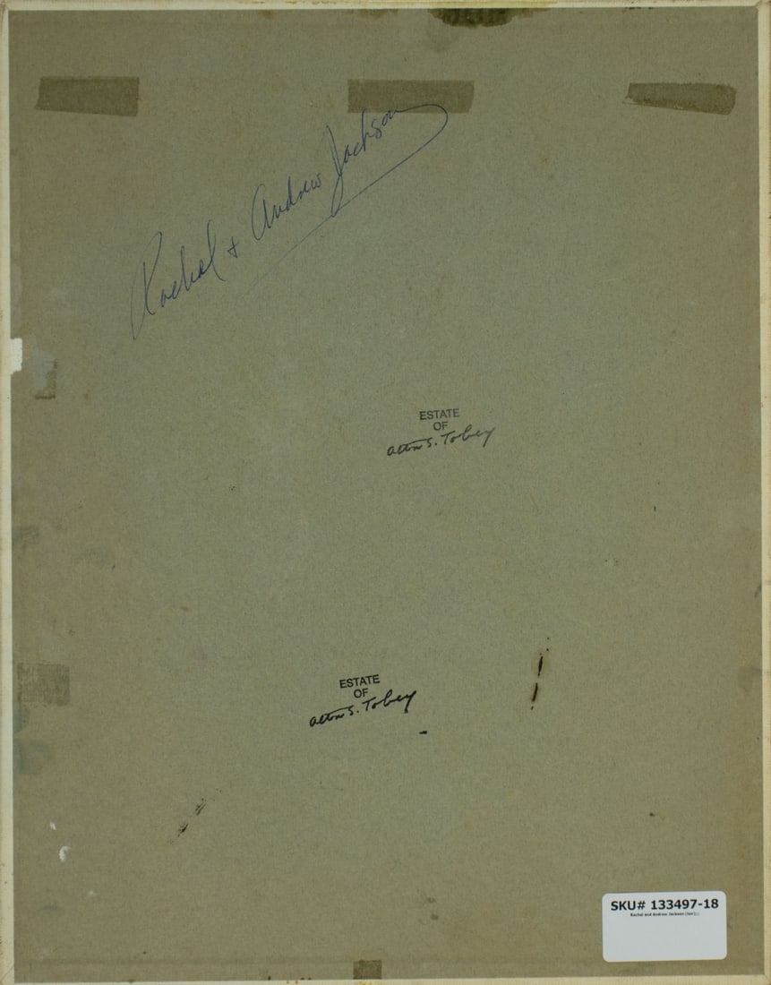 Alton Stanley Tobey | Rachel and Andrew Jackson | MutualArt