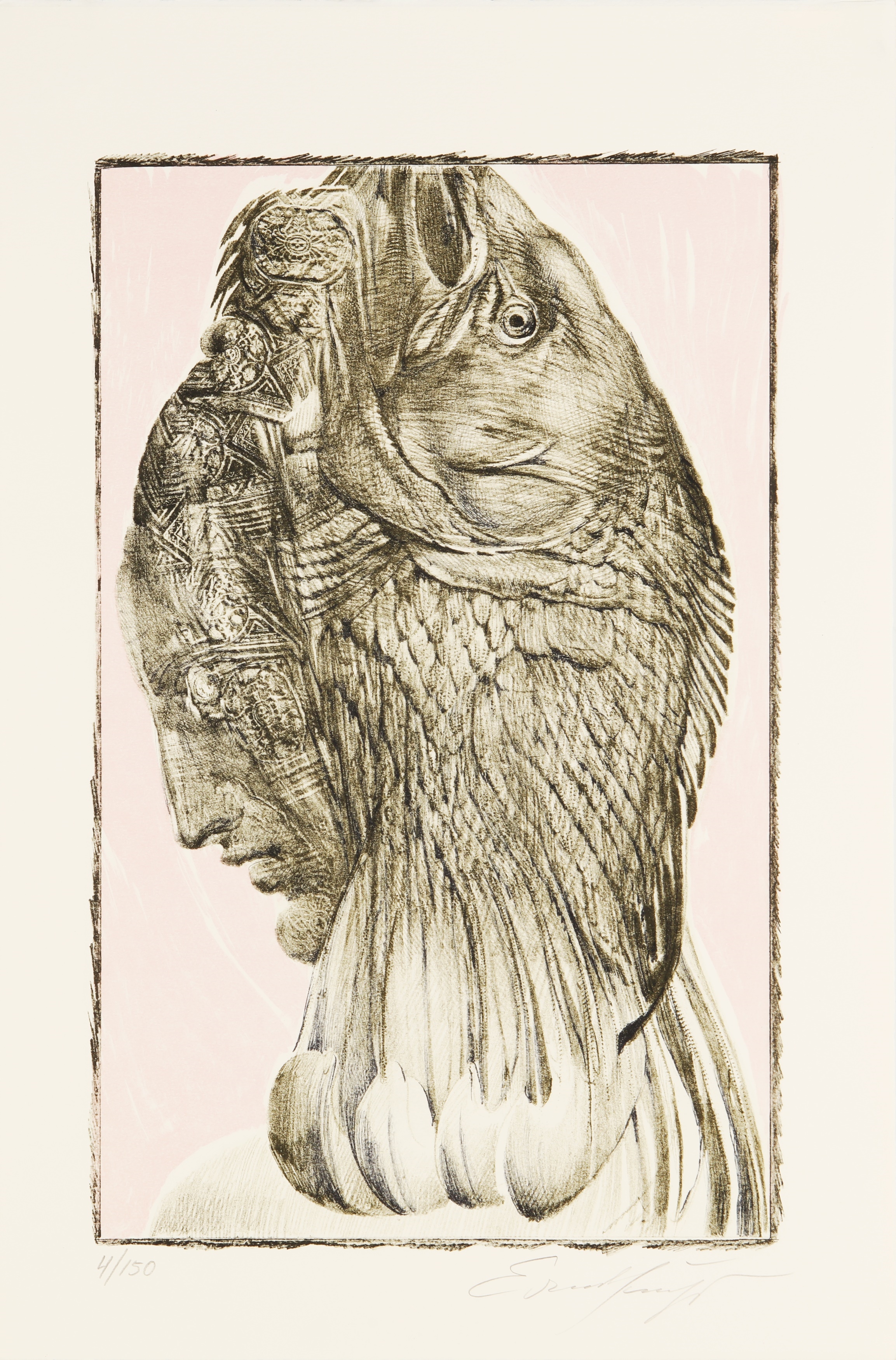 Ernst Fuchs | Beneath the Tree (1985) | MutualArt