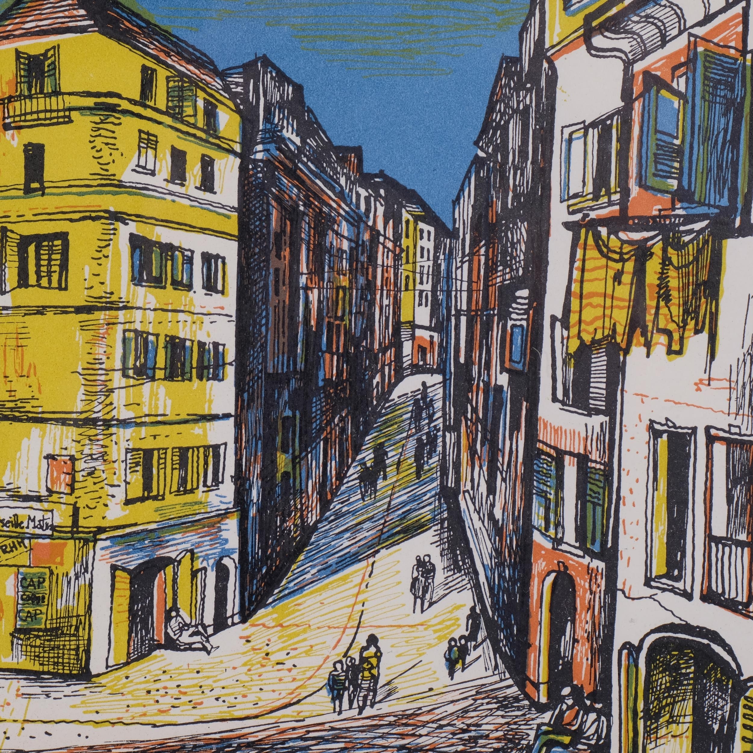 John Minton | Corsican Street Scene (1948) | MutualArt