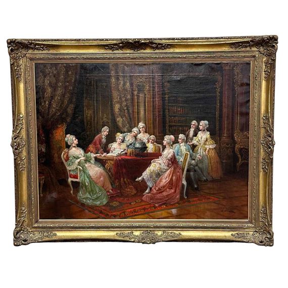 French School, 19th Century | Court Scene (19) | MutualArt