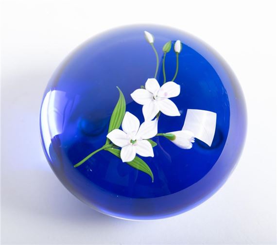 Paul Stankard | Botanical Paperweight (1980) | MutualArt