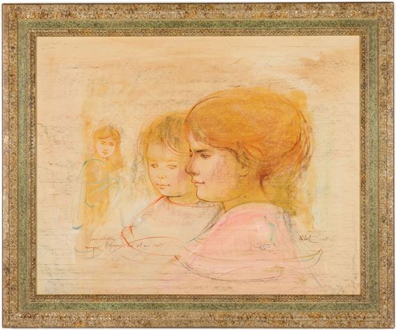 Edna Hibel | Mother & Child | MutualArt