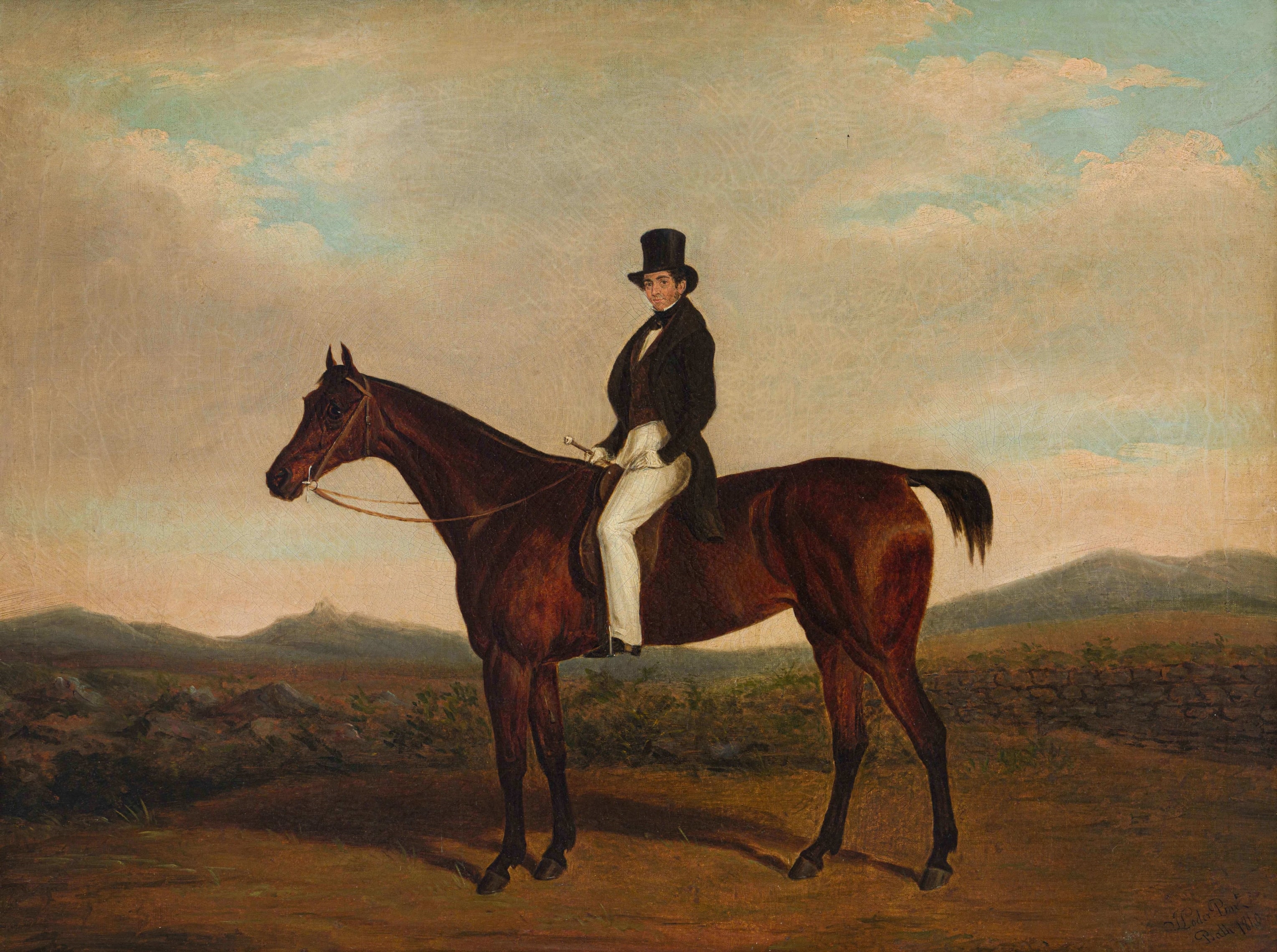 James Loder | An English Squire on Horseback (1810) | MutualArt