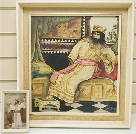 Moses Williams | Portrait of an Egyptian actor (1911) | MutualArt