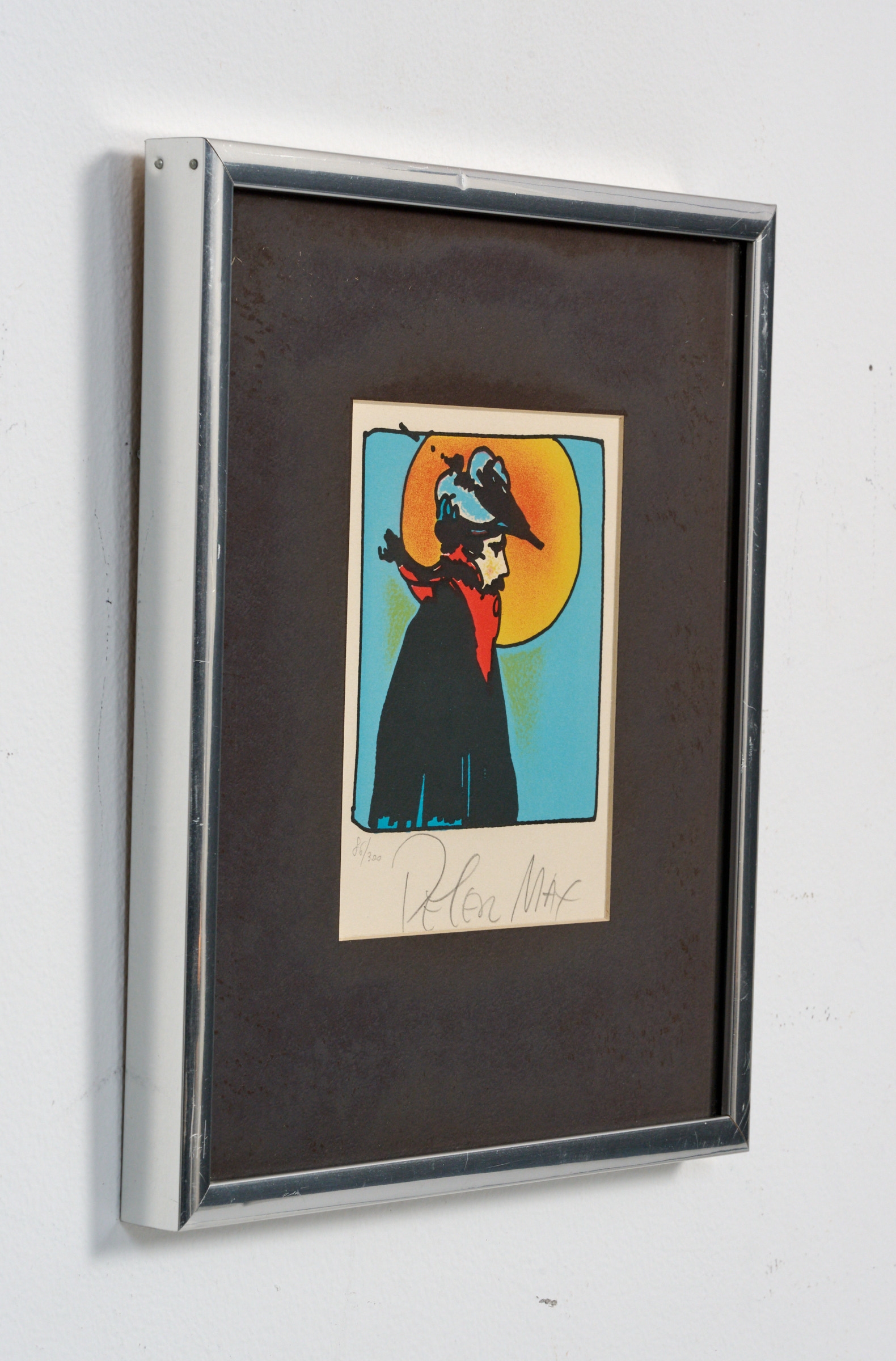 Peter Max | Poet I (1976) | MutualArt