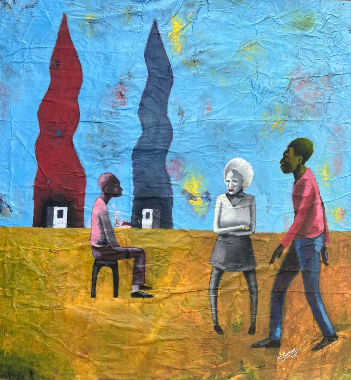 Patrick Sithole | Lady in Waiting | MutualArt