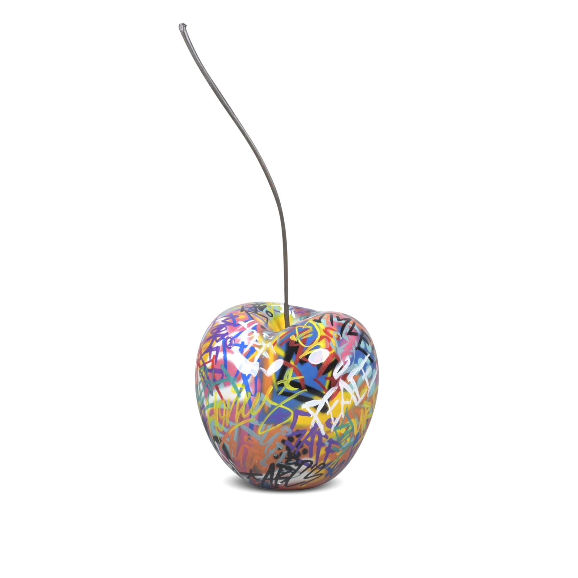 Bruno Silva | A LARGE BULL & STEIN GRAFFITI CHERRY FIBERGLASS GARDEN ...