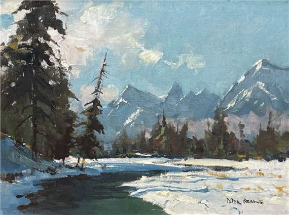 Peter Beadle | Rockies Near Jasper | MutualArt