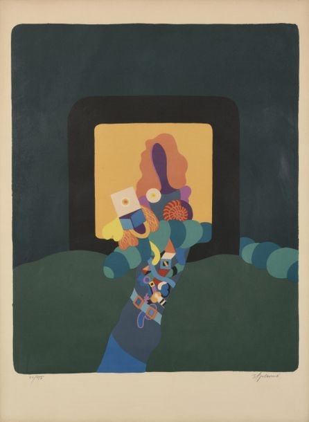 Jean Rigotard | The strange travelers | MutualArt