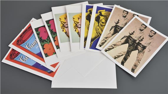 Warhol Andy | POP-ART POSTCARDS | Artwork performance at auction ...