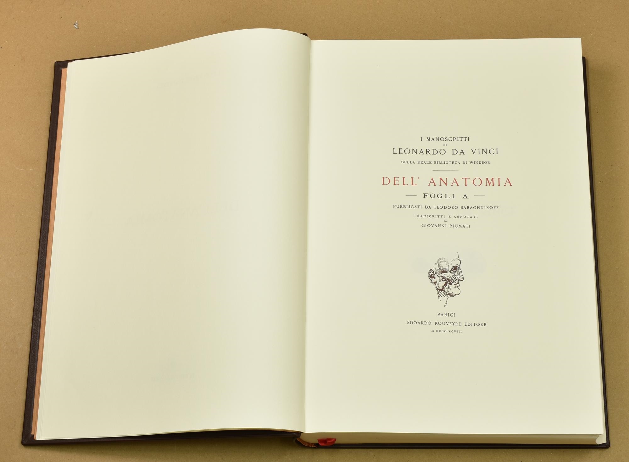 Leonardo da Vinci | DELLA ANATOMIA (1985) | MutualArt