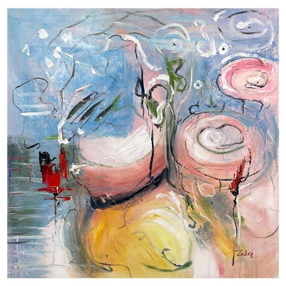 Zahra | Original Acrylic Painting on Canvas | MutualArt
