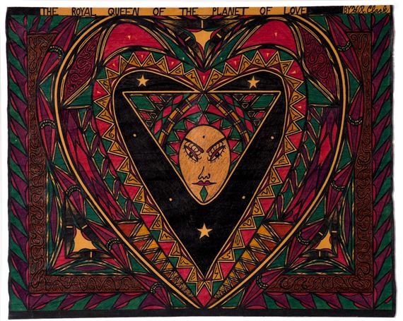 Henry Ray Clark | We Are From Planet Diamond Eyes | MutualArt