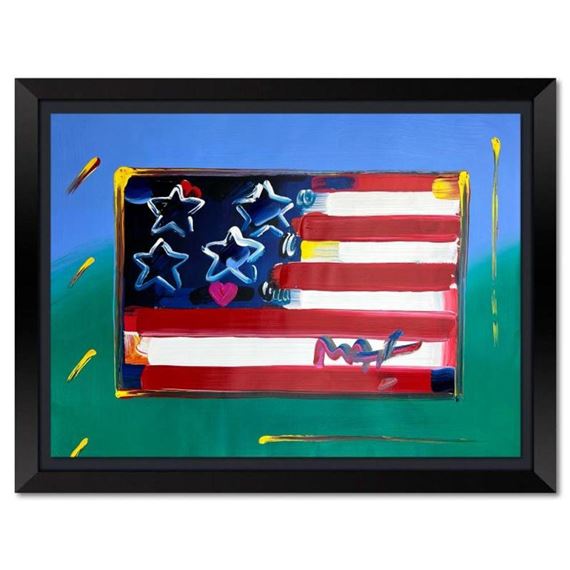 Peter Max | Flag | MutualArt