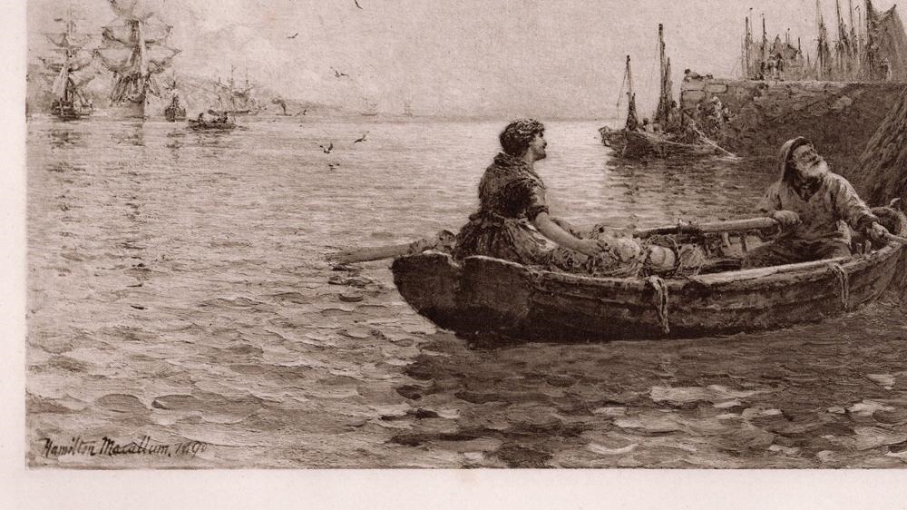 Hamilton Macallum | A Visitor for Jack (1890) | MutualArt