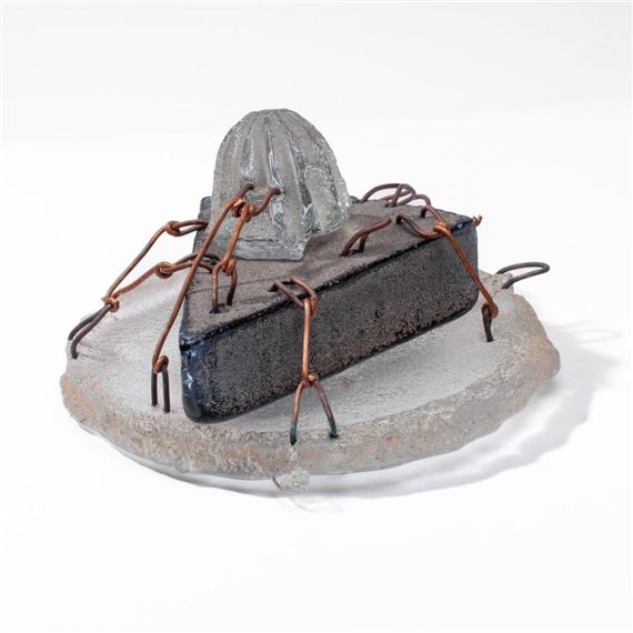 Hank Murta Adams | Slice of Cake Glass Sculpture (1998) | MutualArt