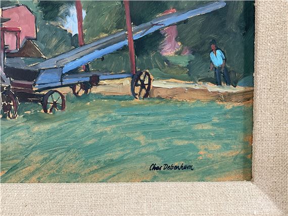 Charles Debenham | Threshing Machine | MutualArt