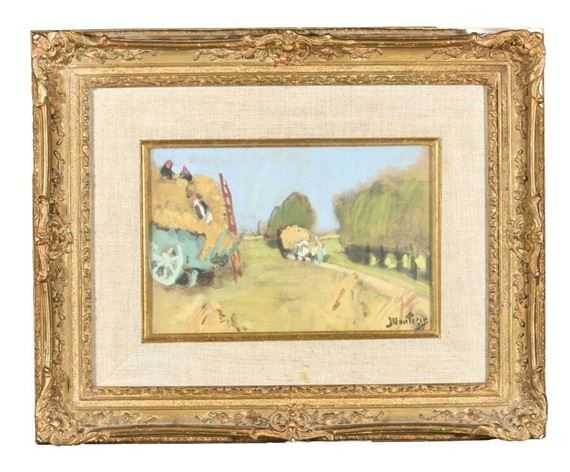 Pierre Eugène Montézin | Harvesting | MutualArt