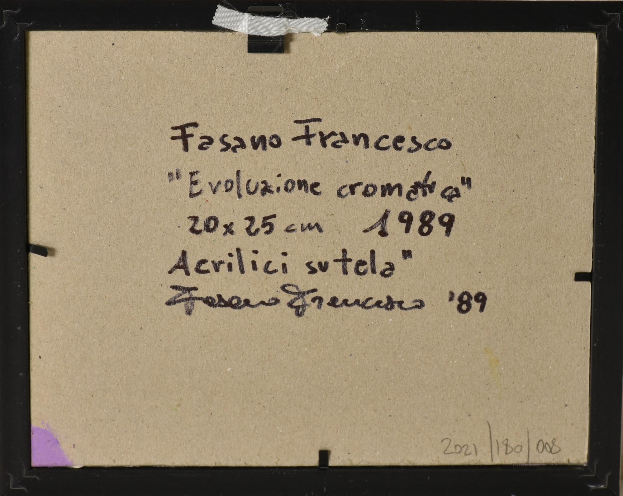 Francesco Fasano | EVOLUZIONE CROMATICA (1989) | MutualArt